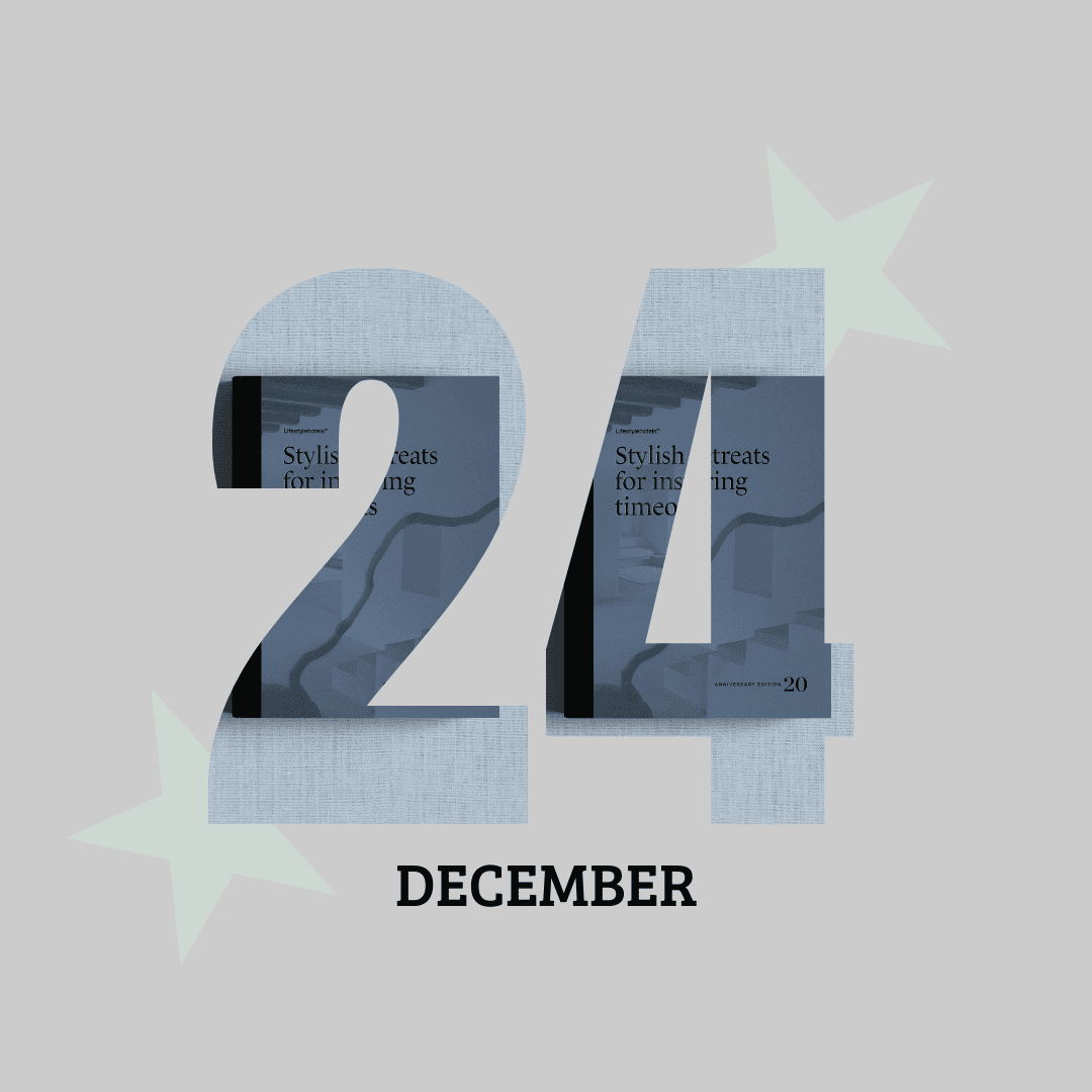 Adventcalendar / 24th December - Lifestylehotels The BOOK 2024 ...